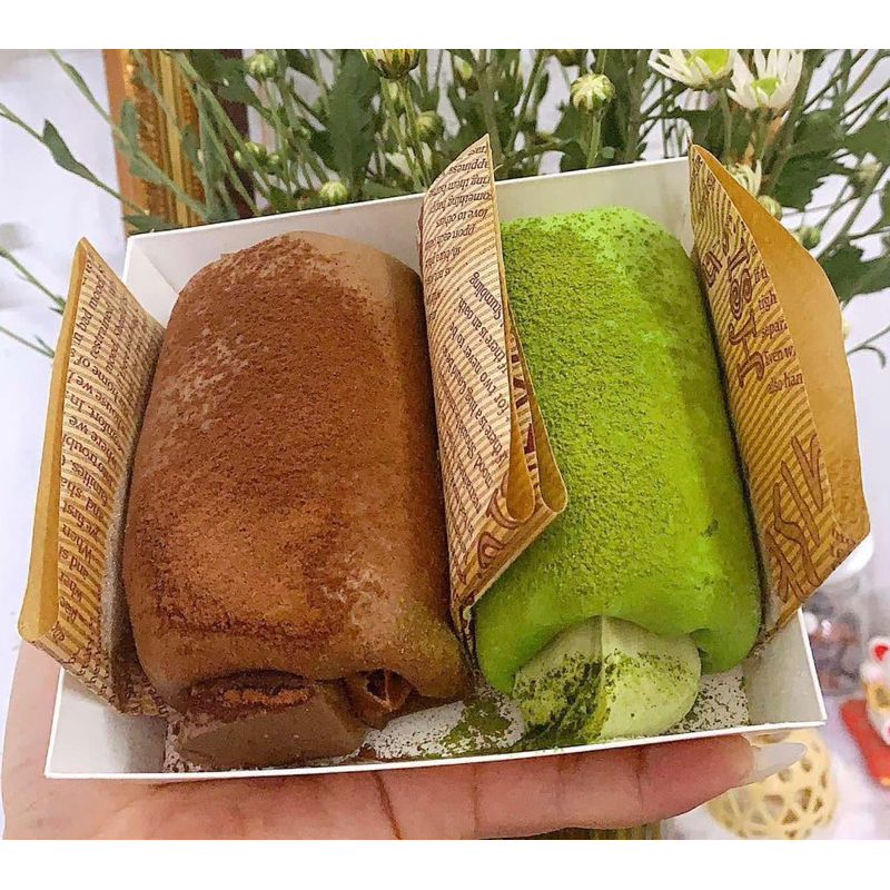 Crepe pudding matcha/socola ( chỉ bán và giao hoả tốc Hà Nội ) | Shopee ...