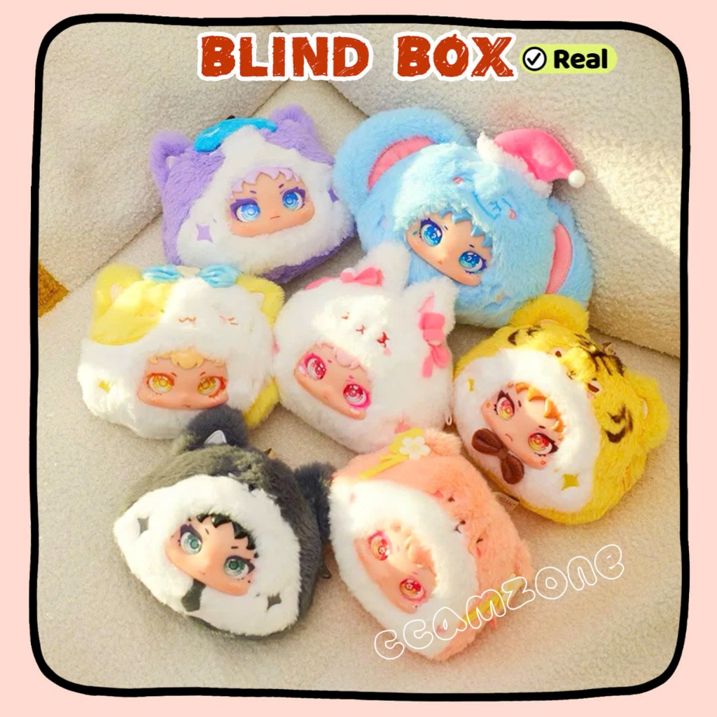 (Sẵn ) Blind Box Yaya Đầu Thú Cảm Xúc pk1126 ccamzone | Shopee Việt Nam