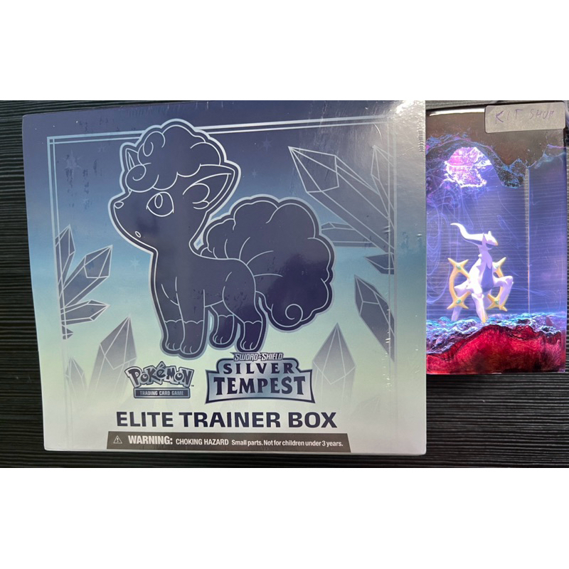 hộp ETB Elite trainer box Pokémon tcg chính hãng Silver Tempest ...
