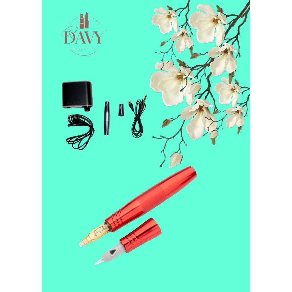 Máy pen mini 5.0 + nguồn led phun môi mày siêu nhanh | Shopee Việt Nam