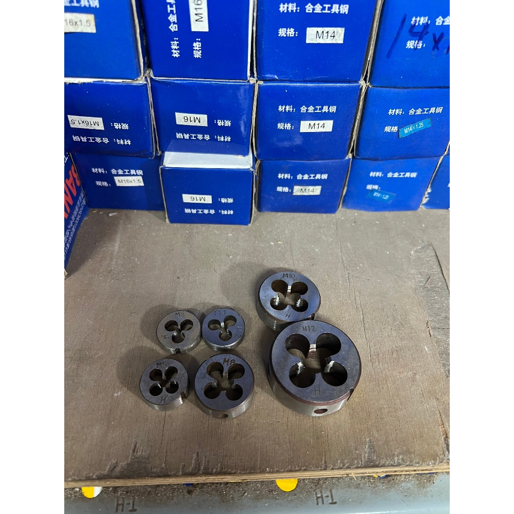 Bàn ren Thượng Hải đầy đủ kích thước từ M3-M20, chuyên thép | Shopee ...