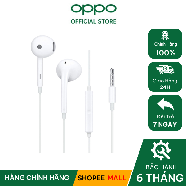 Tai nghe Oppo Chính hãng cho Oppo F5, F7, F9, F11, F11 Pro, ReNo, ReNo ...