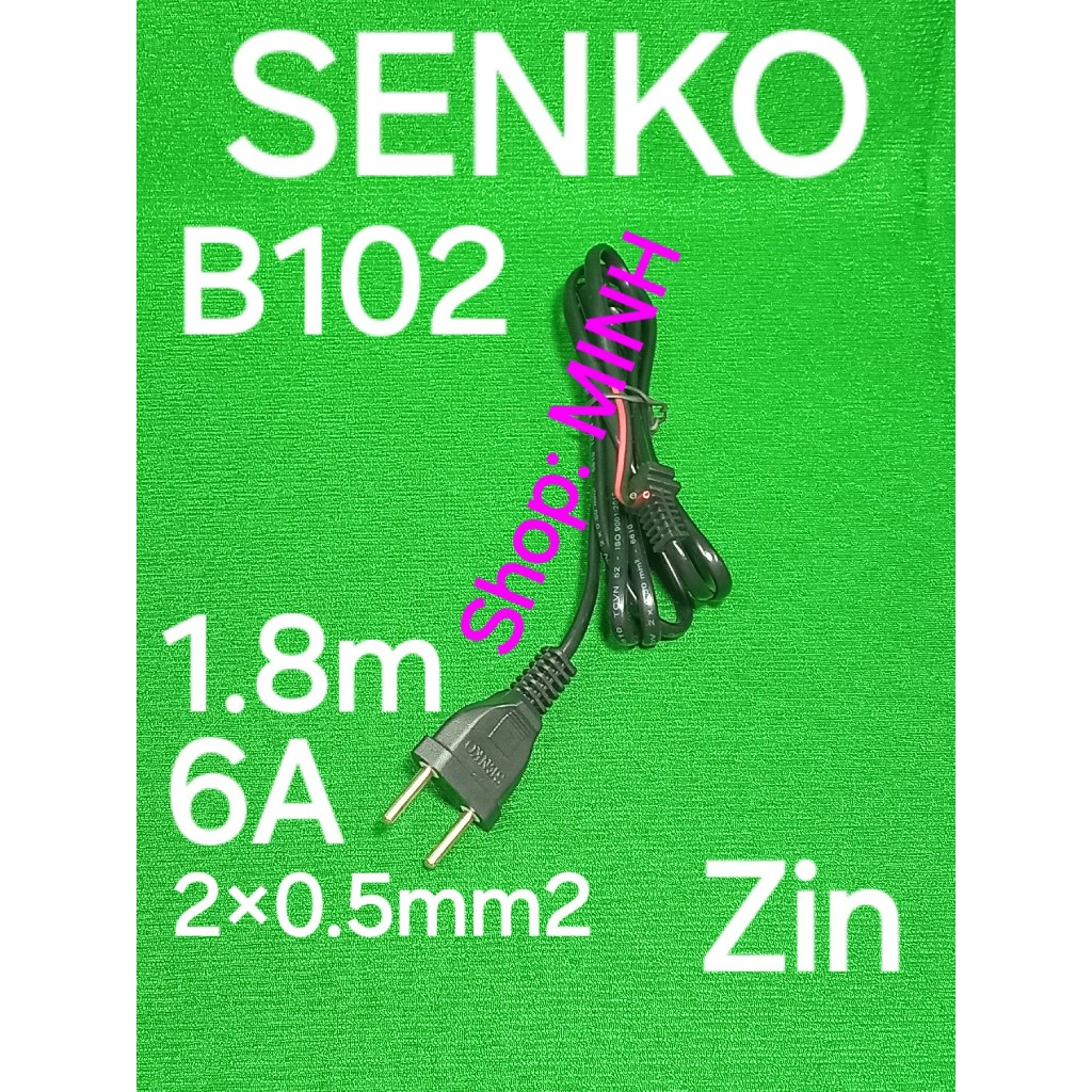 Dây nguồn quạt Senko B102 zin theo máy (B2) – dây nguồn B2, dây điện ...