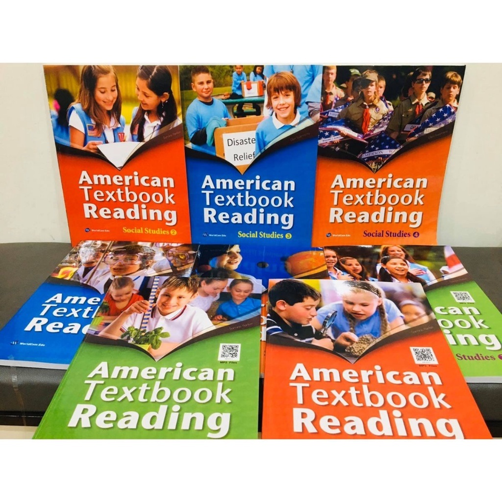 American Textbook Reading - In màu đẹp 8 Quyển | Shopee Việt Nam