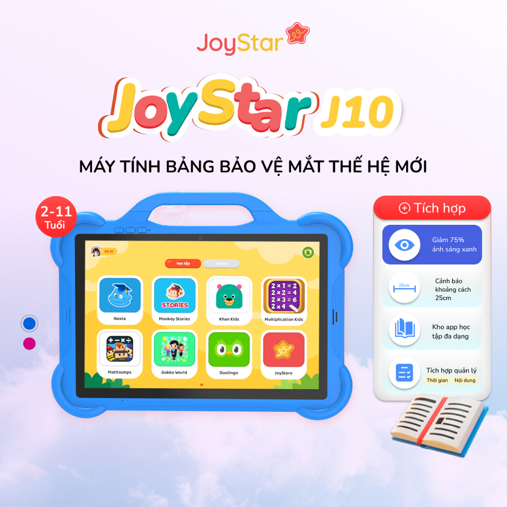Máy tính bảng bảo vệ mắt Joystar J10 - Chống ánh sáng xanh - 1 đổi 1 ...