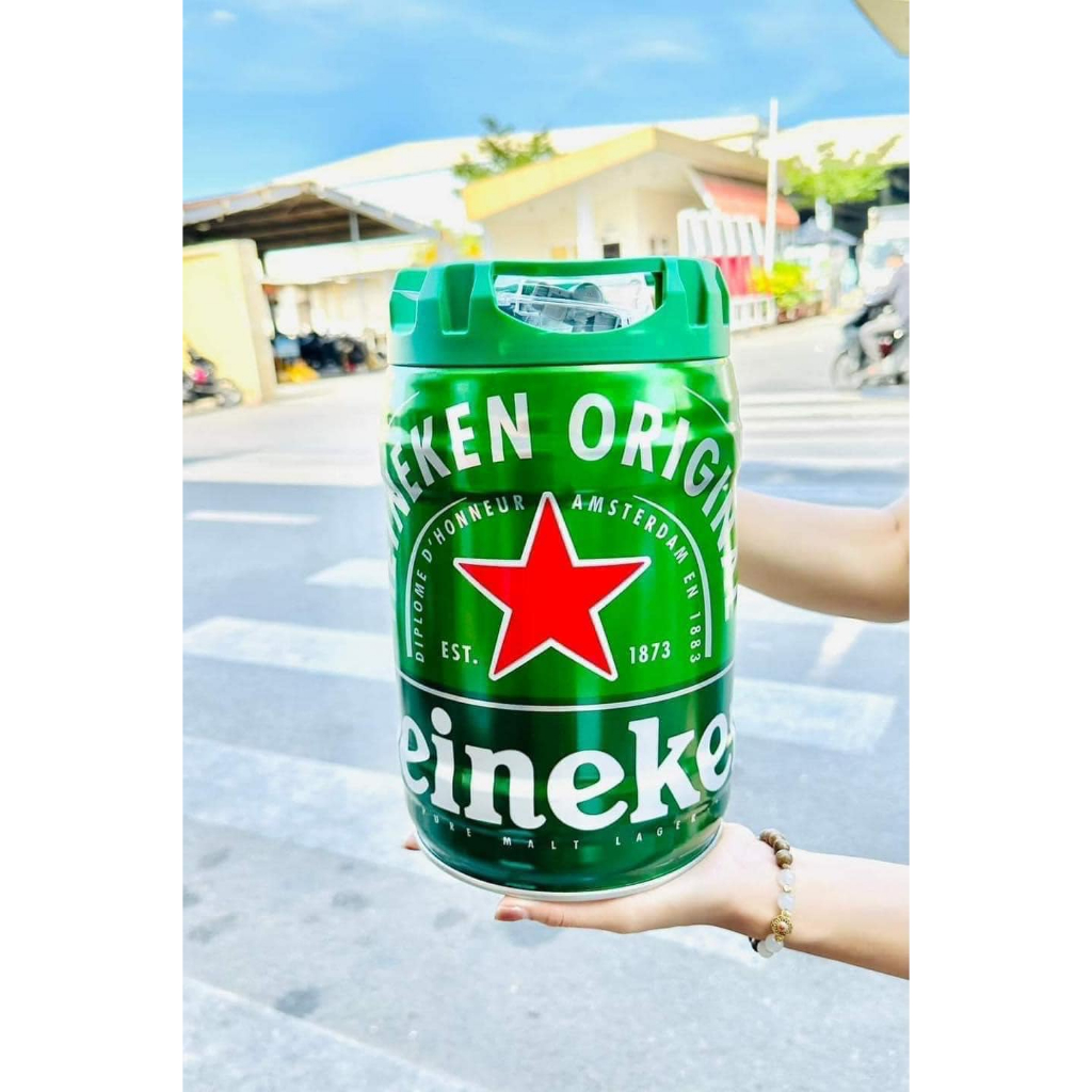 Heineken Bom 5 Lít nhập khẩu Hà Lan | Shopee Việt Nam