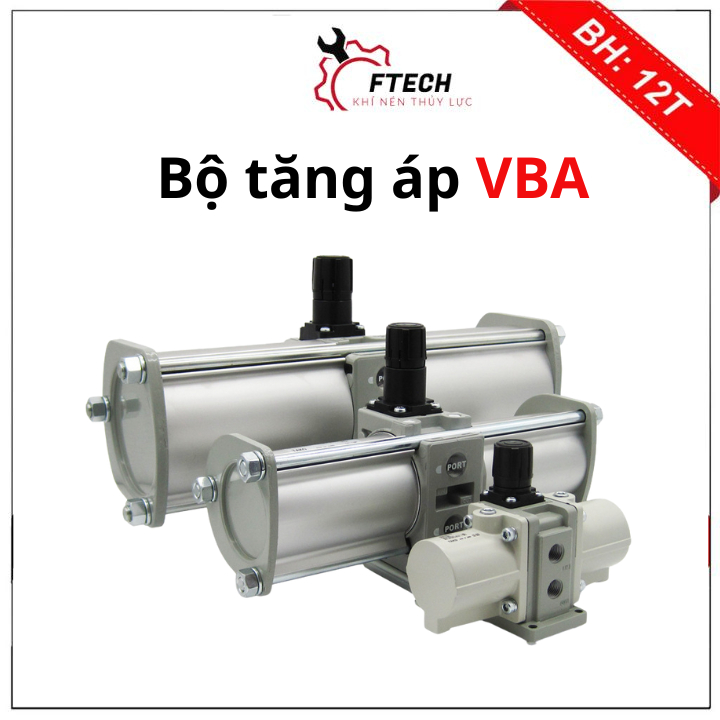 Bộ Tăng Áp (SMC) VBA40A-04GN kết hợp bình tích áp VBAT20A1/VBAT38A1 | Shopee Việt Nam