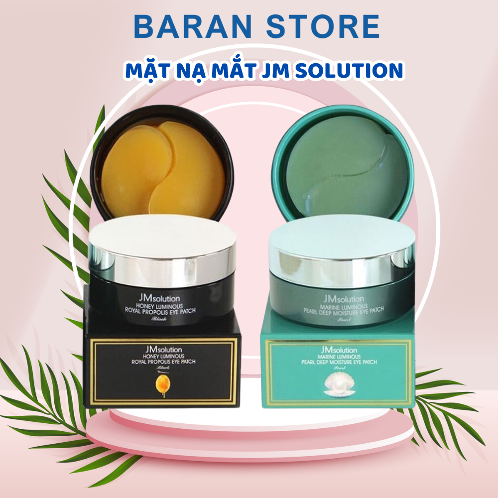 Mặt nạ mắt JM Solution Honey Marine Lumious Eye Patch 90g 60 miếng của Hàn Quốc JMsolution Baran ...