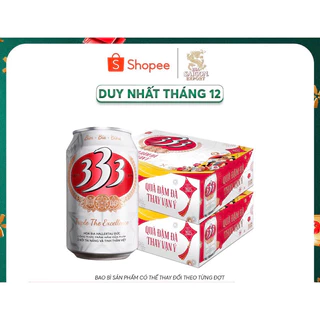 thùng 24 lon bia 333 330ml giá tốt Tháng 1, 2026 | Mua ngay | Shopee ...