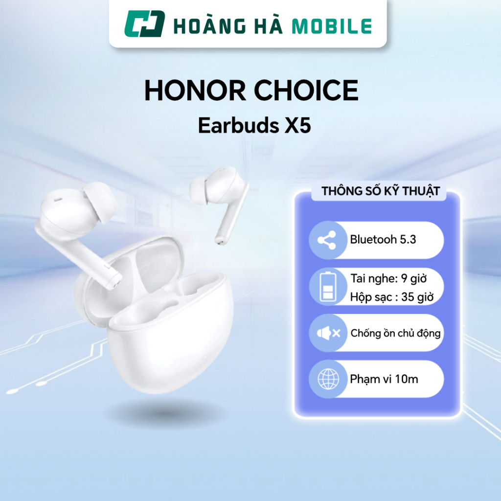 Tai Nghe Bluetooth HONOR CHOICE Earbuds X5 - Chính Hãng | Shopee Việt Nam