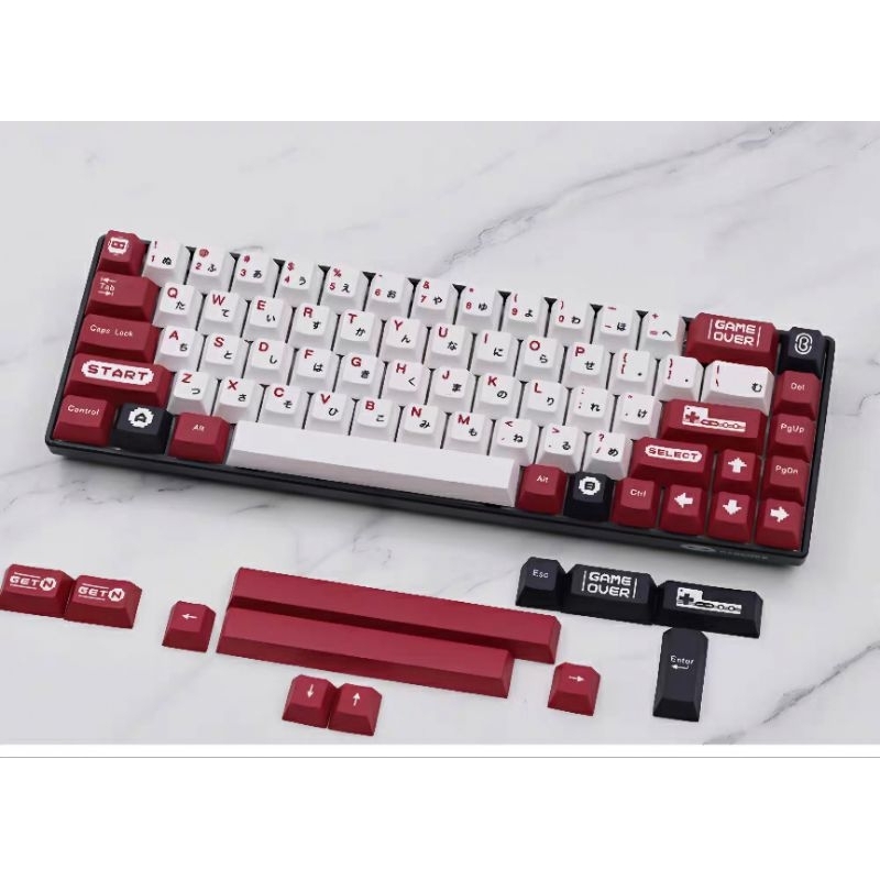 Classic red keycap Gameboy childhood Retro custom cho bàn phím | Shopee ...