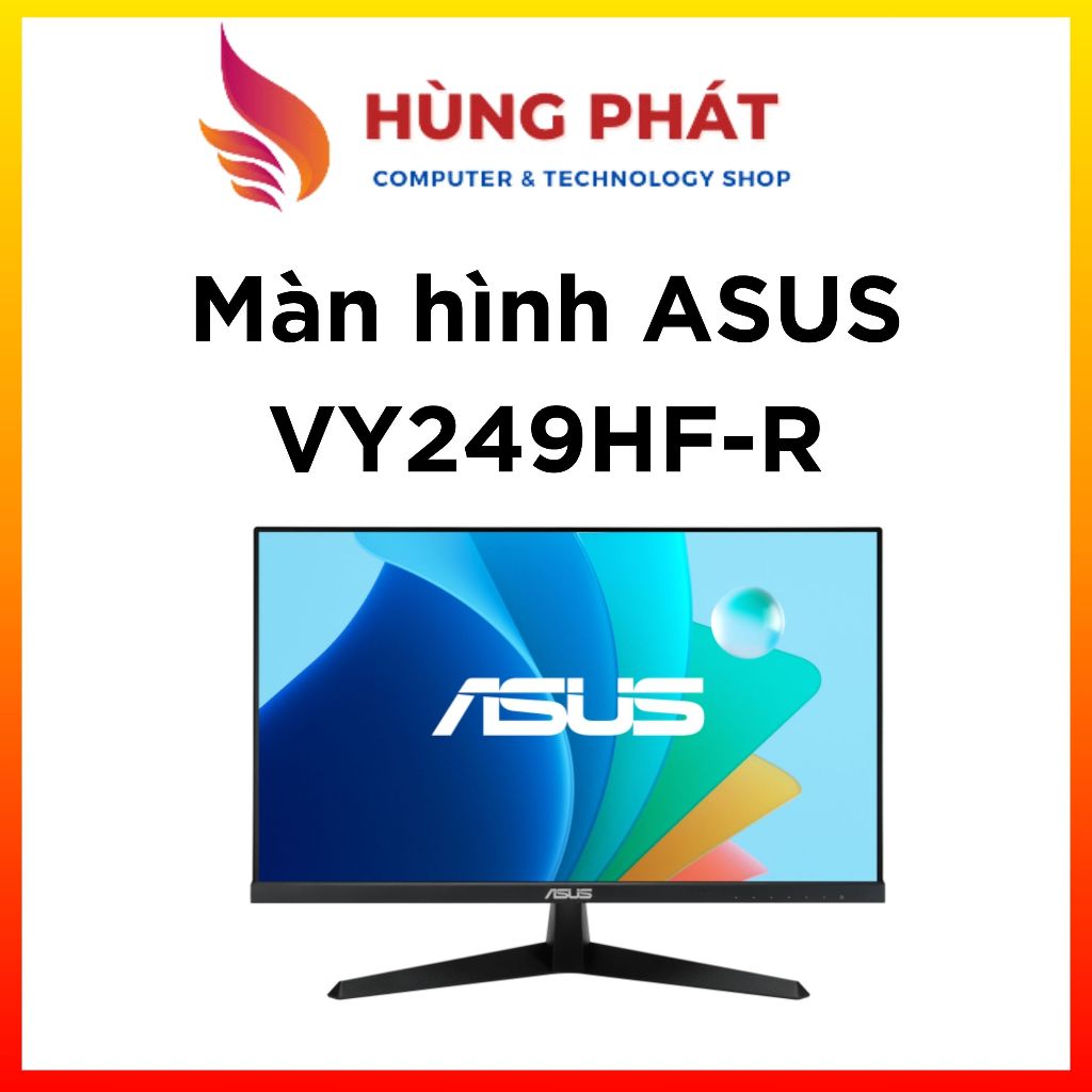MÀN HÌNH ASUS VY249HF-R (23.8 INCH/FHD/IPS/100HZ/1ms) - Bảo hành chính ...