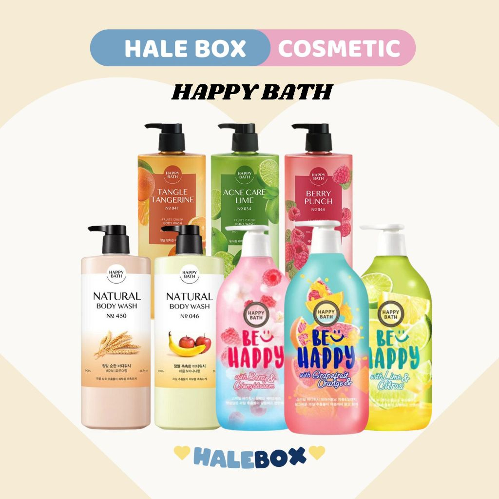 Sữa Tắm Happy Bath - Natural Body Wash 900ml | Shopee Việt Nam