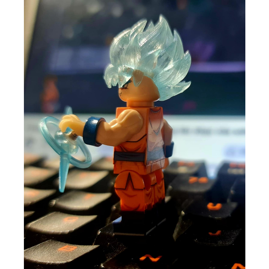 Lego custom nhân vật Goku SSJ Blue | Shopee Việt Nam