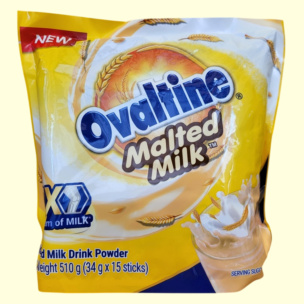 OVALTINE + Túi VÀNG 510g / 15 Sticks + BỘT THỨC UỐNG SỮA LÚA MẠCH Malted Milk Drick Powder ...