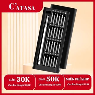 Bộ Tua Vít Đa Năng Mini 24 Đầu Catasa - Tay Cầm Bằng Nhựa Cứng Chuyên ...