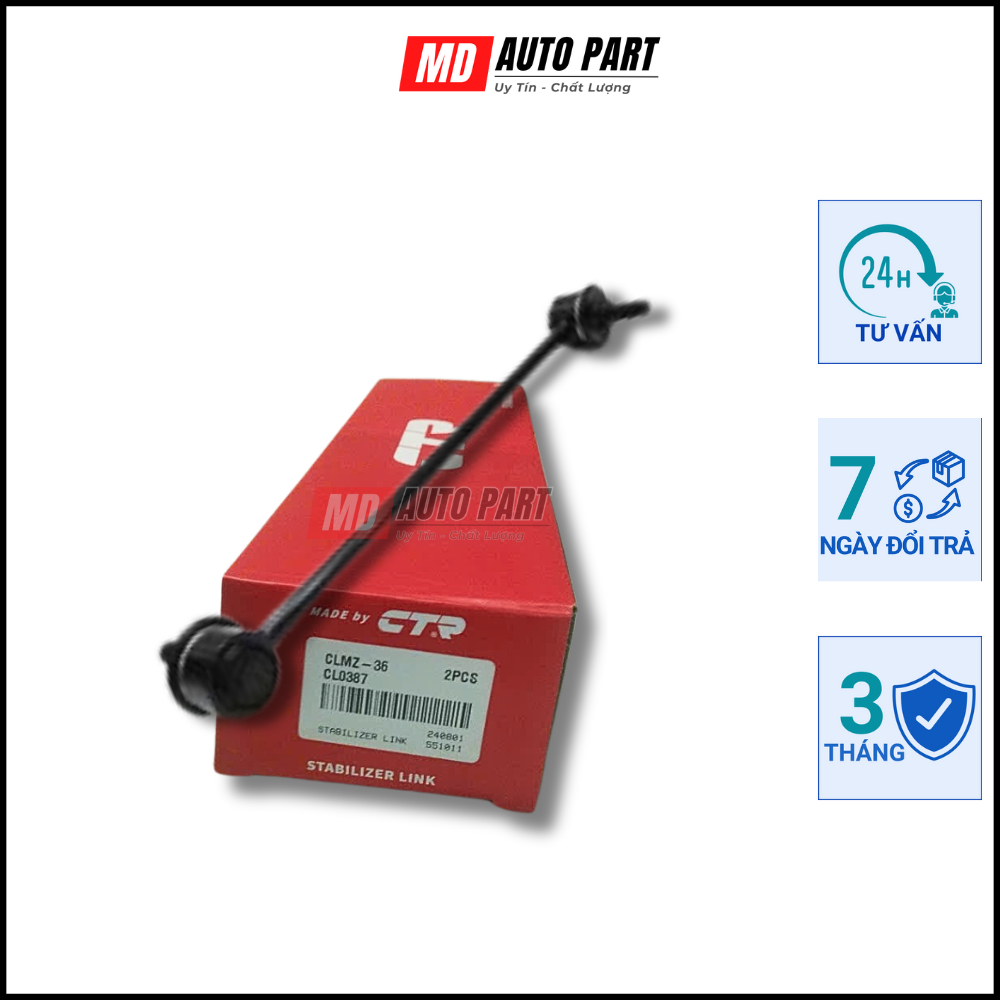 [Rotuyn CTR] Rotuyn cân bằng Trước FORD- MAZDA CX5 11- 22, MAZDA 6 12 ...