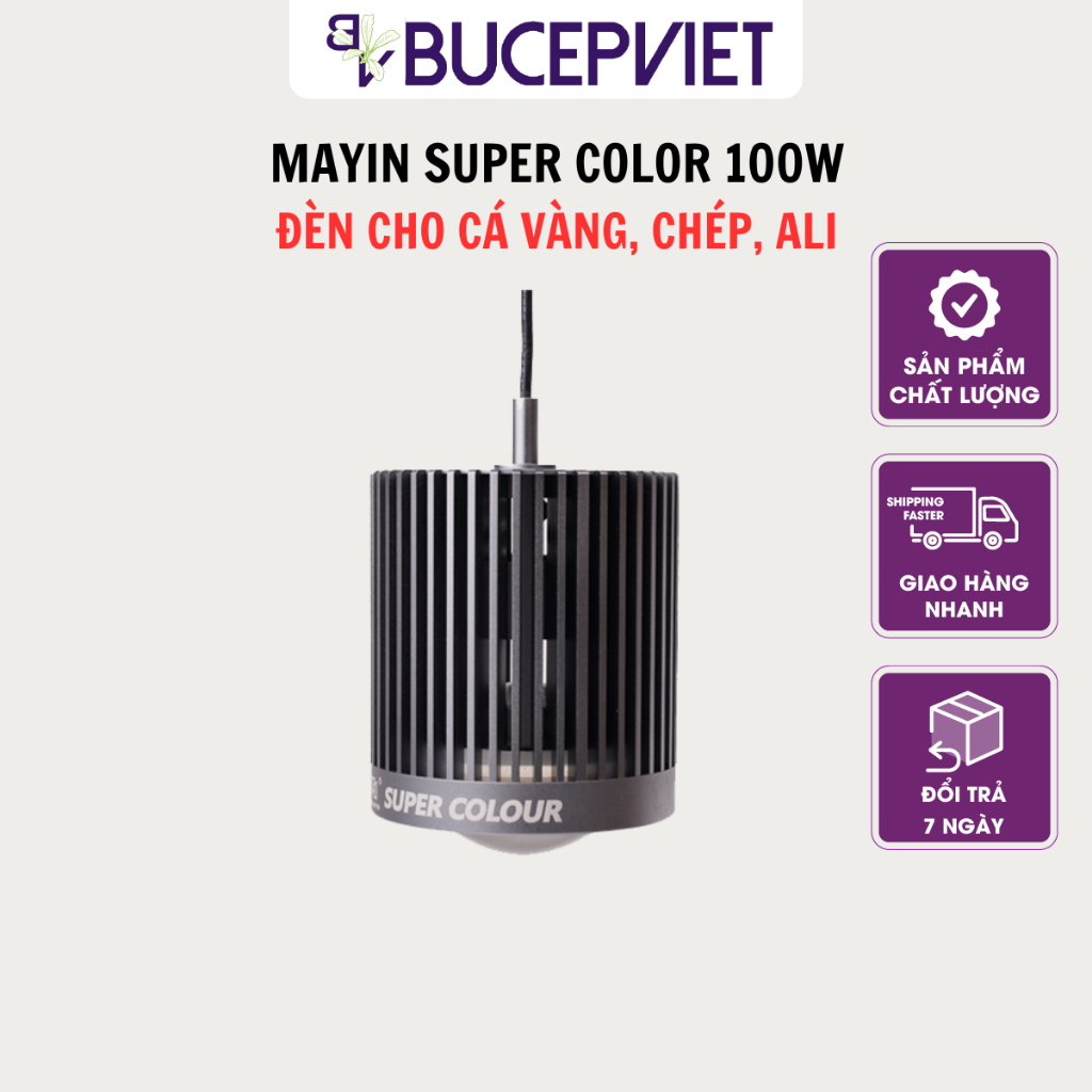 Đèn LED Rọi Mayin Super Color 100W – Điều chỉnh 6 cấp độ sáng(BH:6 ...