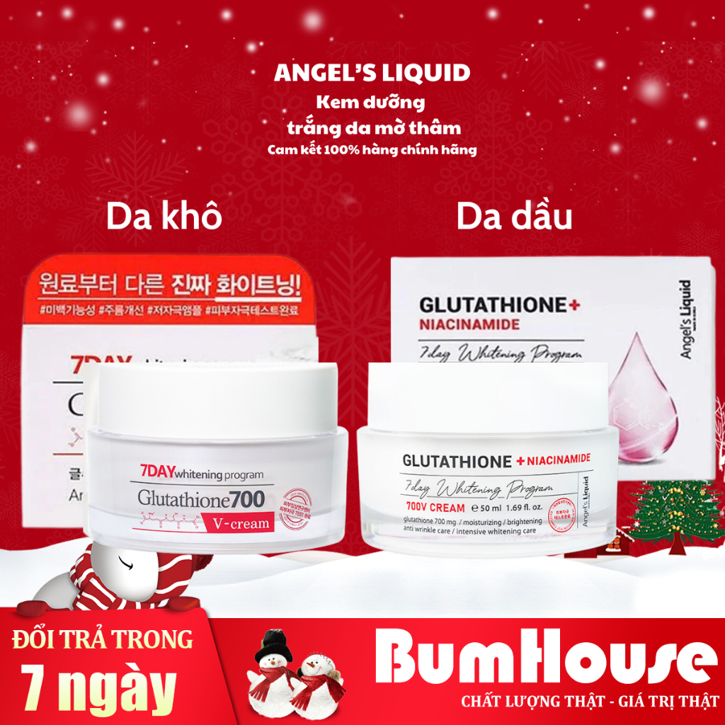 Kem Dưỡng Angel's Liquid's 7Day Glutathione 700/Glutathione ...