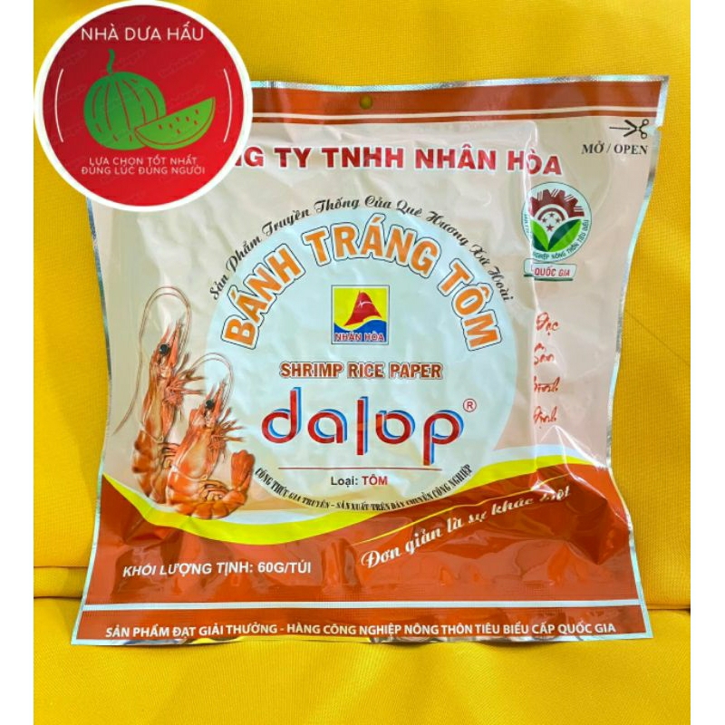 BÁNH TRÁNG TÔM DALOP BÌNH ĐỊNH (30 GÓI) | Shopee Việt Nam