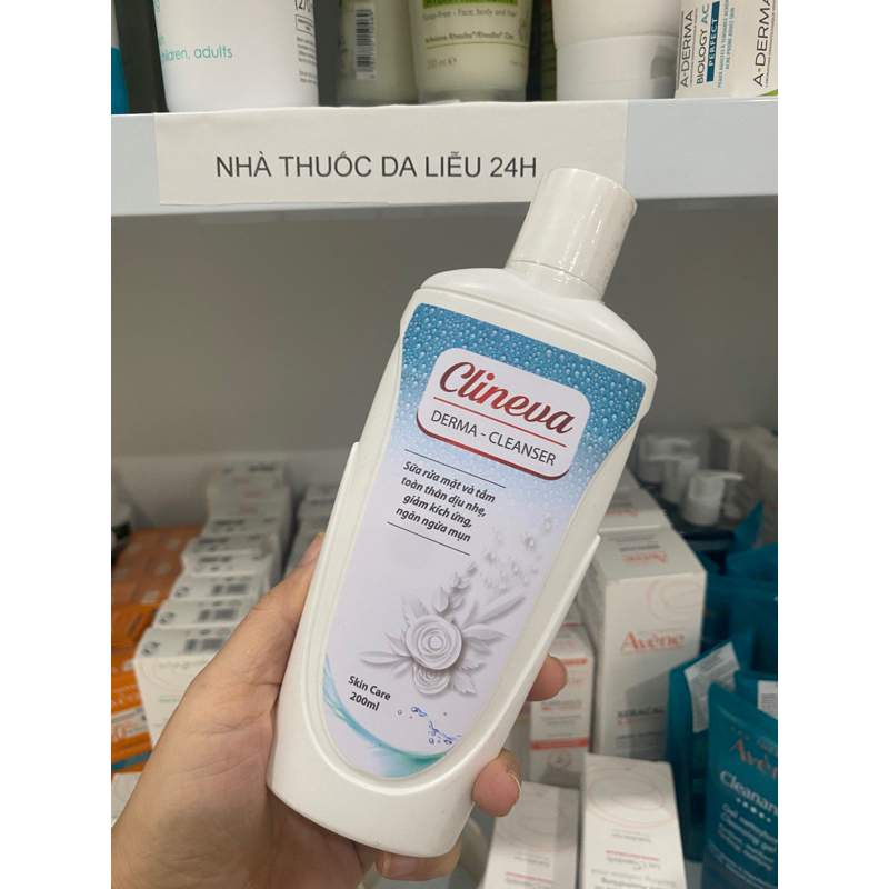 Sữa rửa mặt Clineva 200ml dành cho da dầu mụn - dalieu24h | Shopee Việt Nam