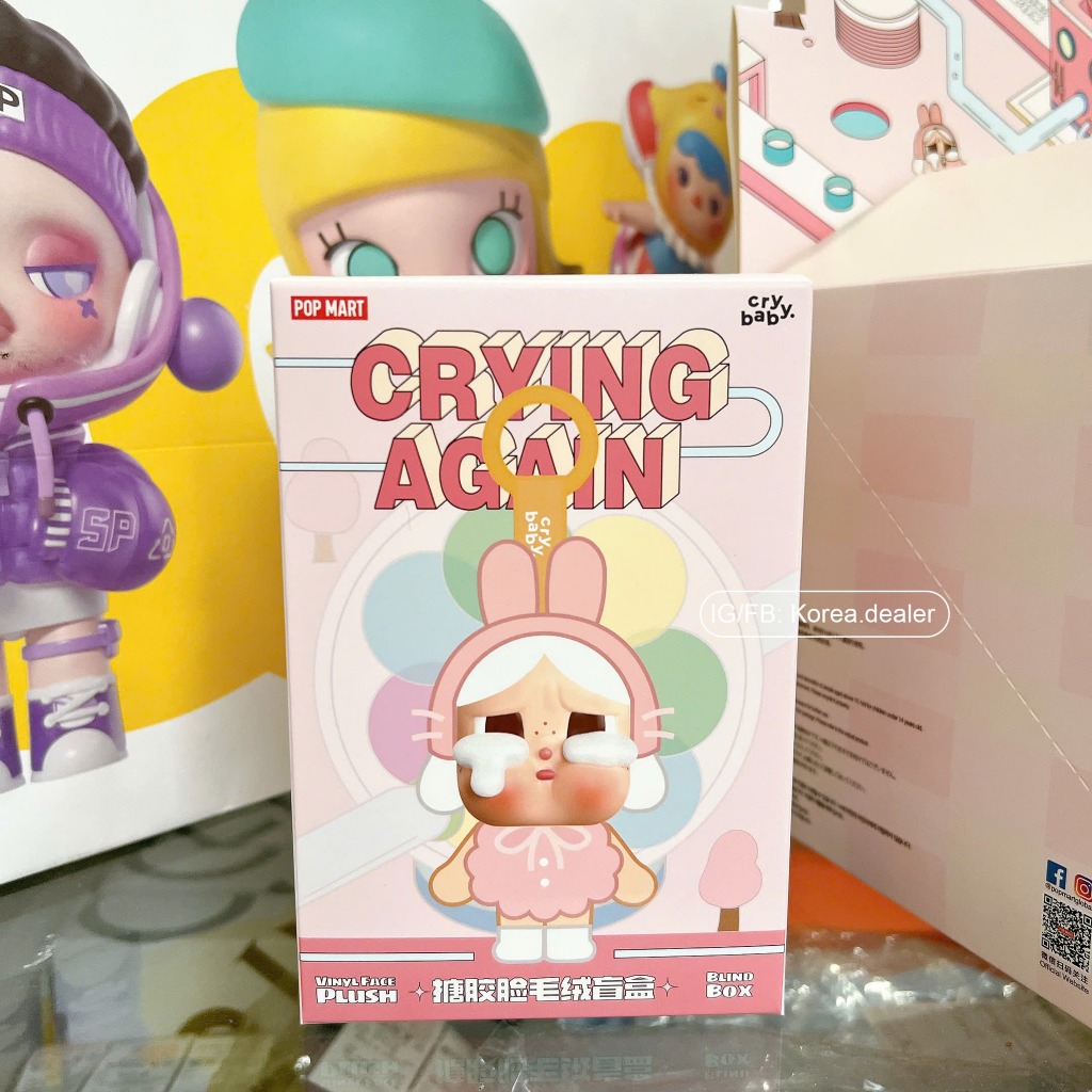 [CHÍNH HÃNG] Pop Mart Cry Baby Ver 3 - Crying Again | Shopee Việt Nam