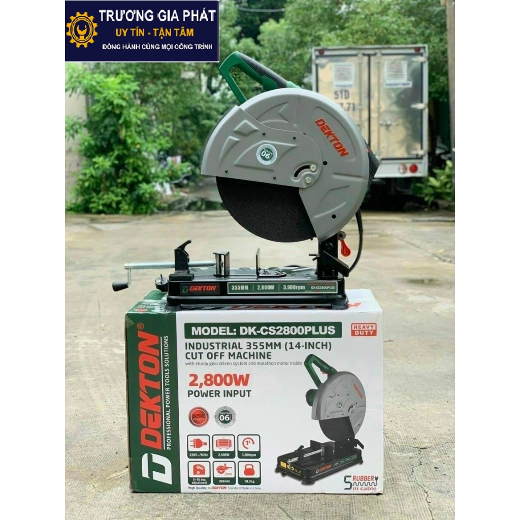 Máy Cắt Sắt DEKTON DK-CS2800PLUS Công Suất 2800W - Đường Kính Lưỡi 355mm ( NEW) | Shopee Việt Nam