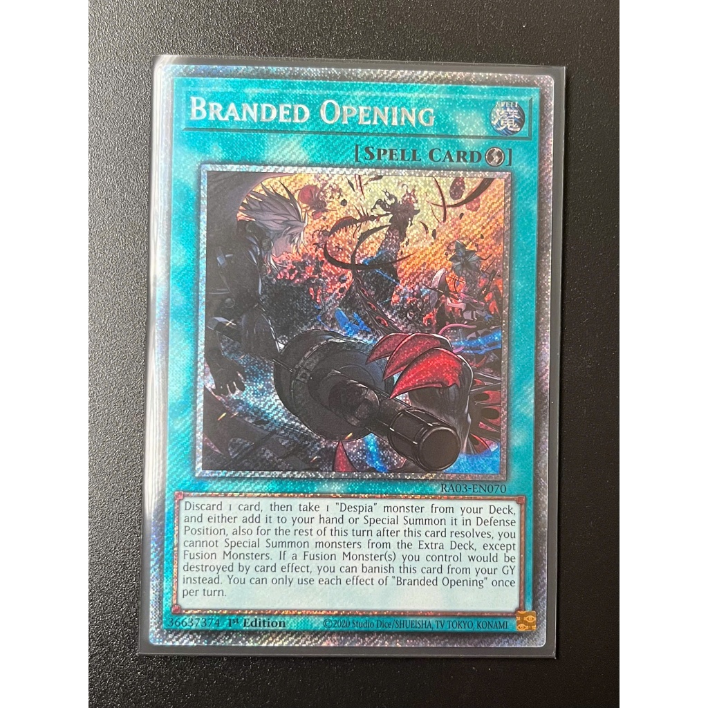 [Thẻ bài Yugioh] - [TCG-UK] - RA03-EN070 - Branded Opening - Platinum ...