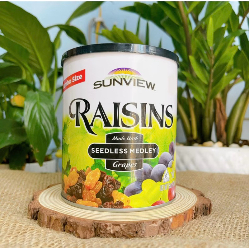 Nho khô Sunview Raisins của Mỹ hộp 425g date 2026 | Shopee Việt Nam