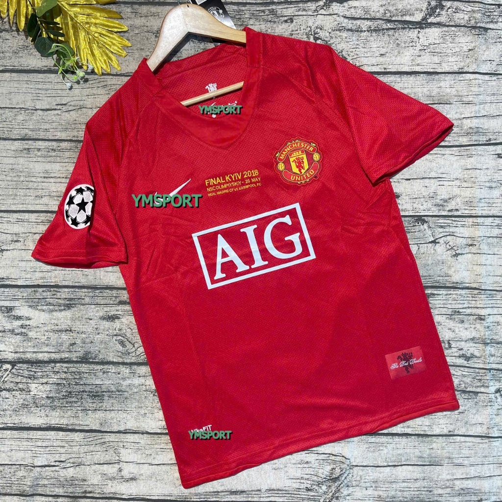 THANH LÝ - ÁO CLB MU AIG 2008 - HÀNG MỚI 100% | Shopee Việt Nam