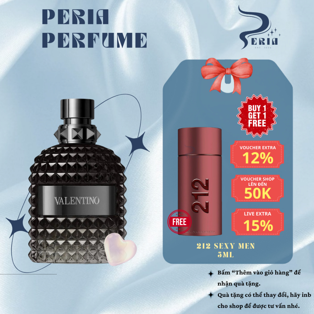 10ml Nước Hoa Chiết Nam Valentino Uomo Intense EDP - Hương Thơm Cá tính ...