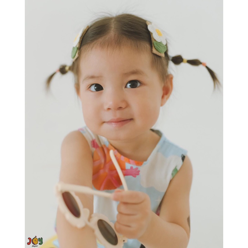 Sunny house • Kẹp mái cây hoa Pamyeuoi - 4 tone màu handmade by Sunny ...