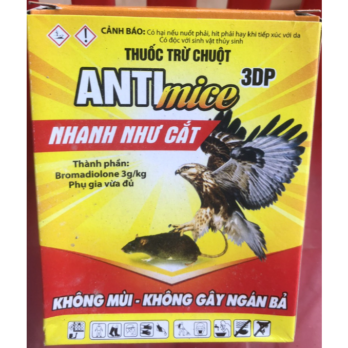 Thuốc diệt chuột Anti Mice (1gói 10gram) | Shopee Việt Nam