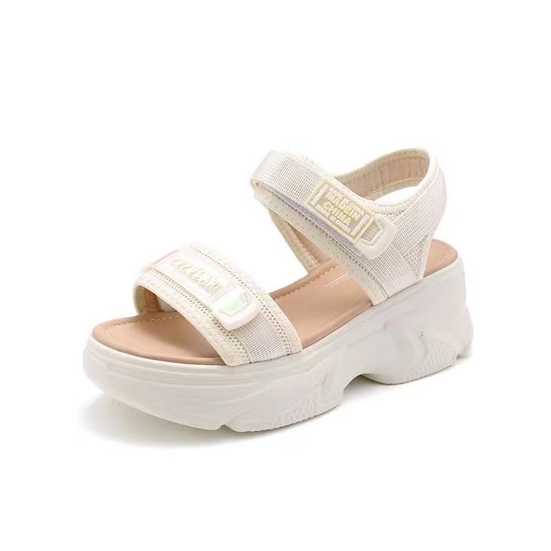 Sandal Dusto quai ngang, đế bằng cao 5.5cm, sẵn size 35(225) | Shopee ...