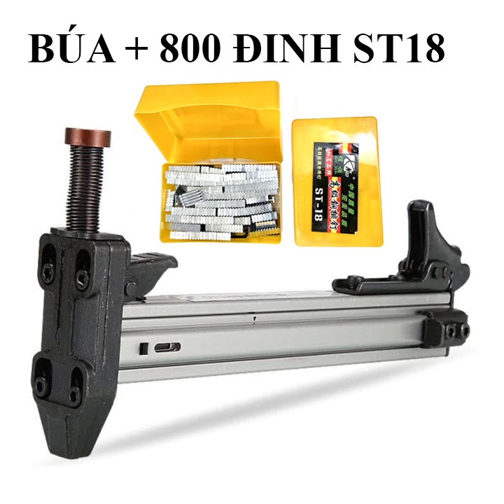 Dụng cụ hỗ trợ đóng đinh bê tông tự động ST18, búa đóng đinh thi công nẹp điện | Shopee Việt Nam