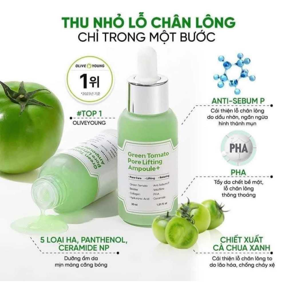 Serum Tinh Chất Cà Chua Xanh Sungboon Editor Green Tomato Pore Lifting ...