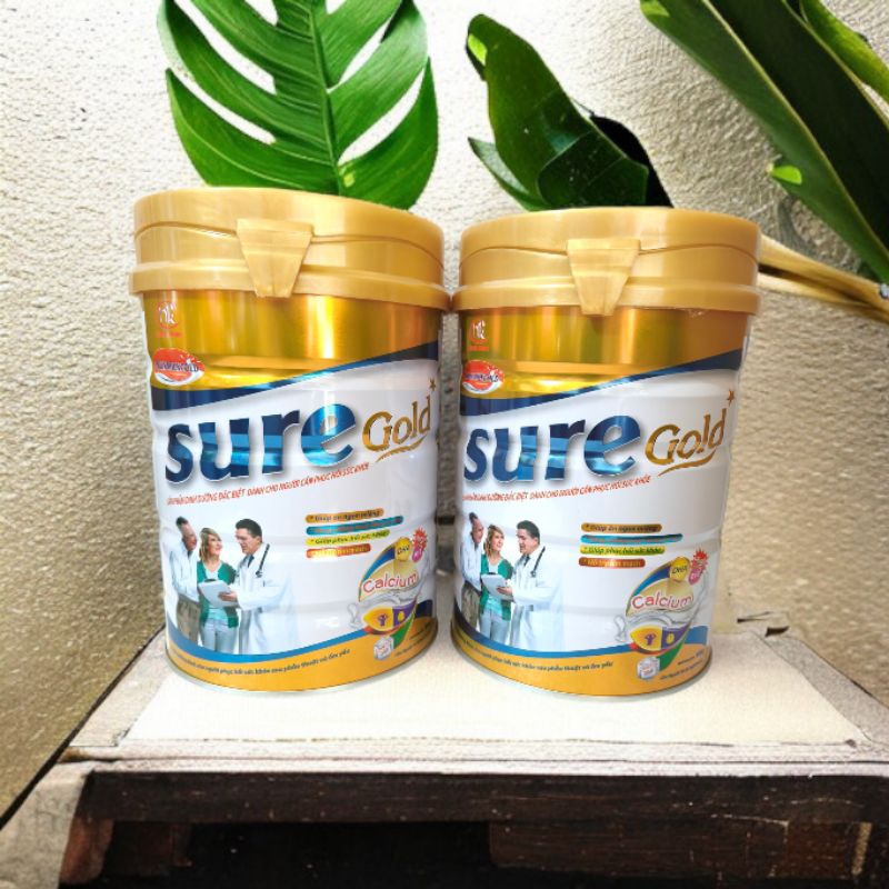 Sữa bột Milkmilkgold Sure Gold 900g - Dinh dưỡng phục hồi cho người sau ...
