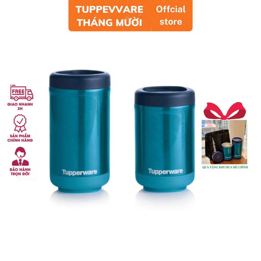 Hộp giữ nhiệt Stacking Thermal Tupperware nhiều màu sắc, dung tích ...