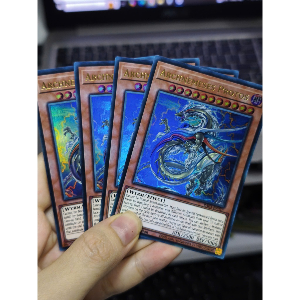 [Yugioh Funny Shop] 1 lá thẻ bài Archnemeses Protos - RA03-EN023 | Shopee Việt Nam