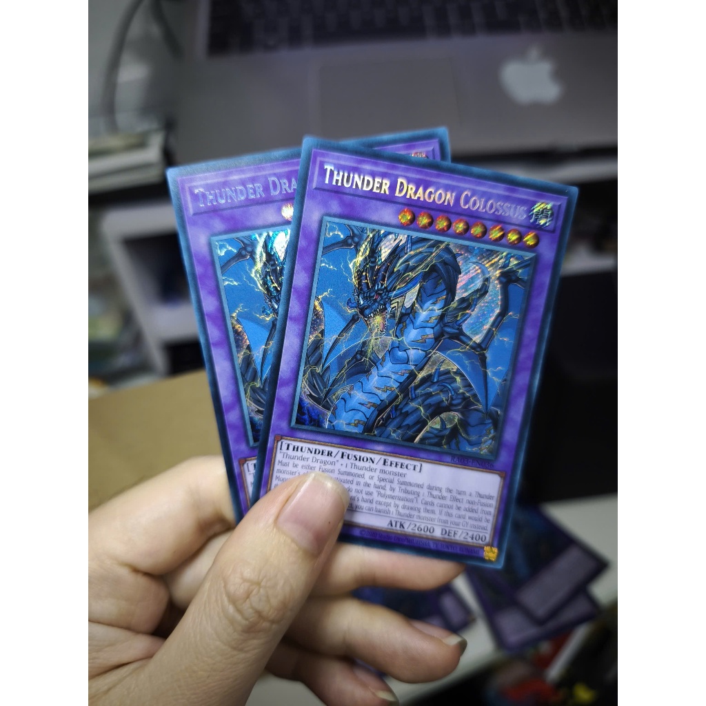 [Yugioh Funny Shop] 1 lá thẻ bài Thunder Dragon Colossus - RA03-EN036 ...