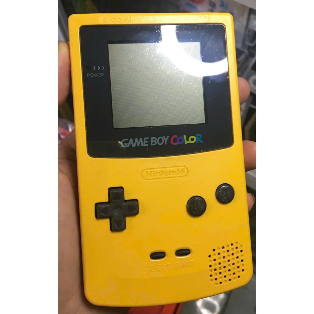 Máy game Nintendo Gameboy Color Yellow (2nd zin all) GBC tặng 1 băng ...