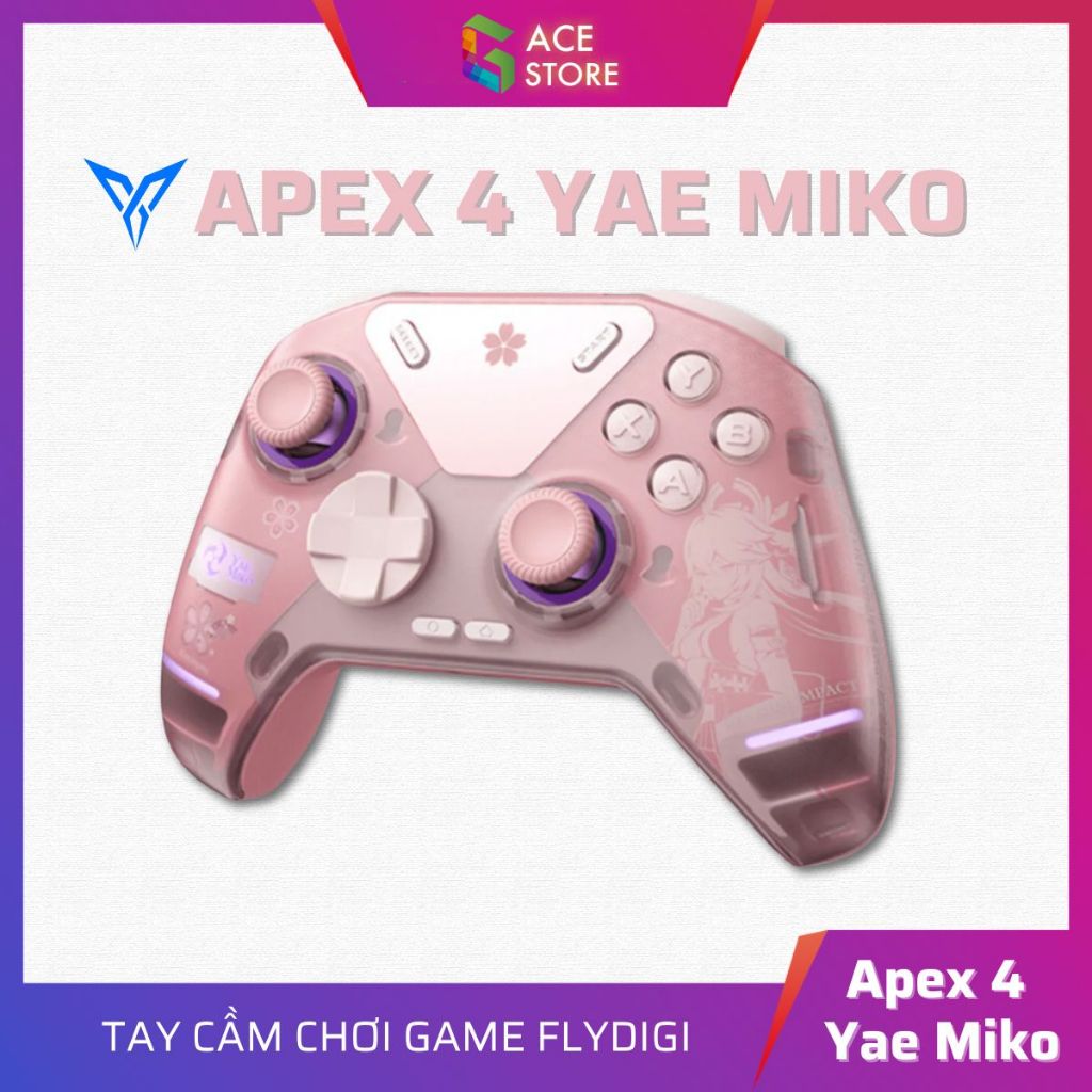 Flydigi Apex 4 Yae Miko | Tay cầm chơi game trên IOS, Android và PC | Shopee Việt Nam