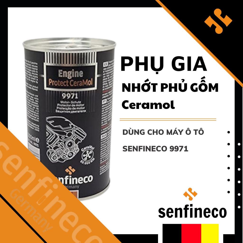 Senfineco 9971 Phụ Gia Phủ Gốm Khôi Phục & Bảo Vệ Động Cơ Ceramol ...