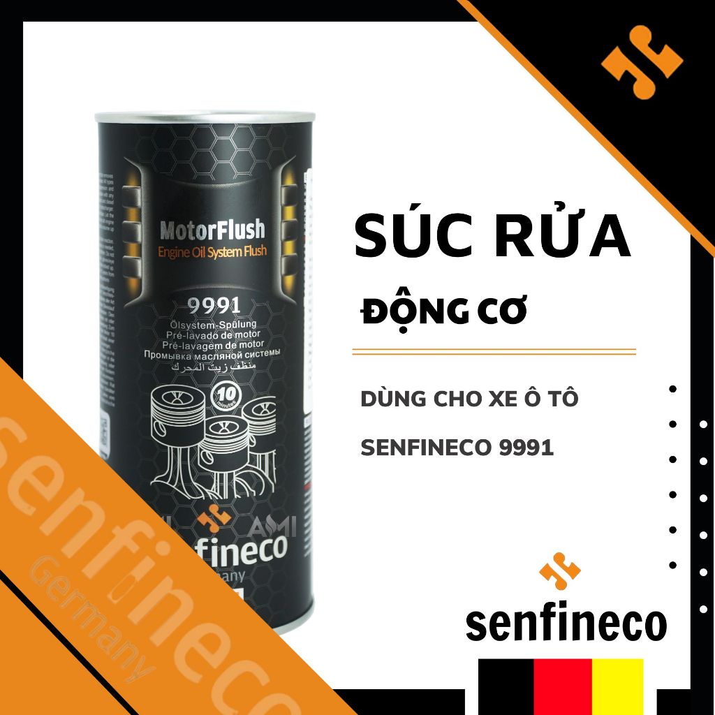 Dung Dịch Súc Rửa Động Cơ - Senfineco Motor Flush Engine Oil System ...