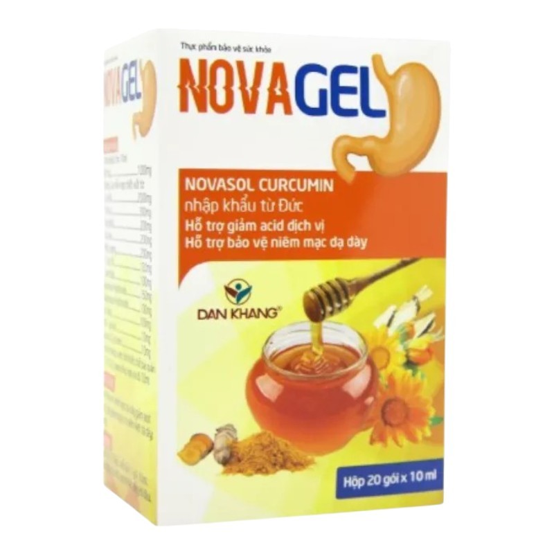[Choice] Gói uống hỗ trợ giảm đau dạ dày Novagel TNO0002 tức thì ...