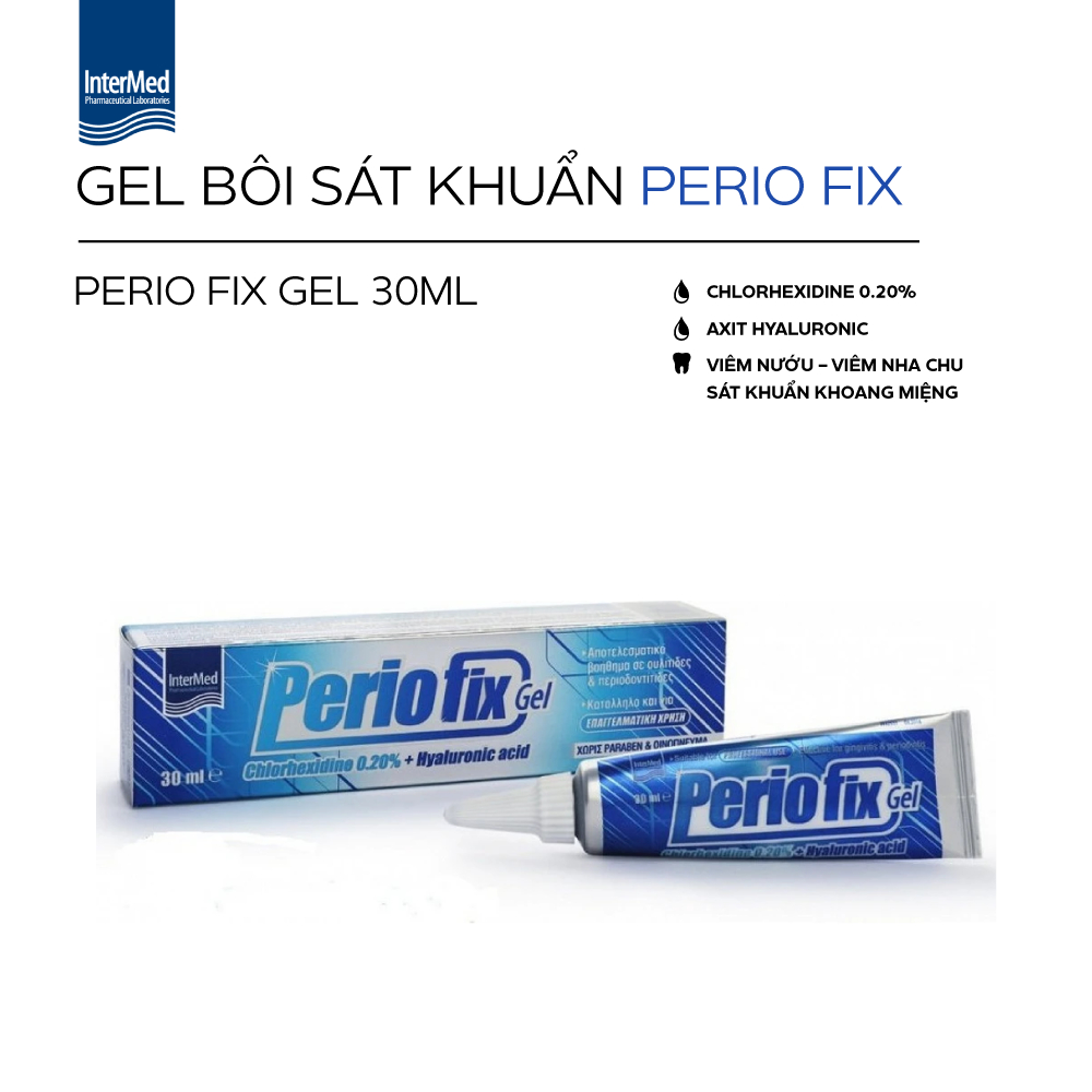 Gel bôi sát khuẩn Perio fix gel 30ml | Shopee Việt Nam