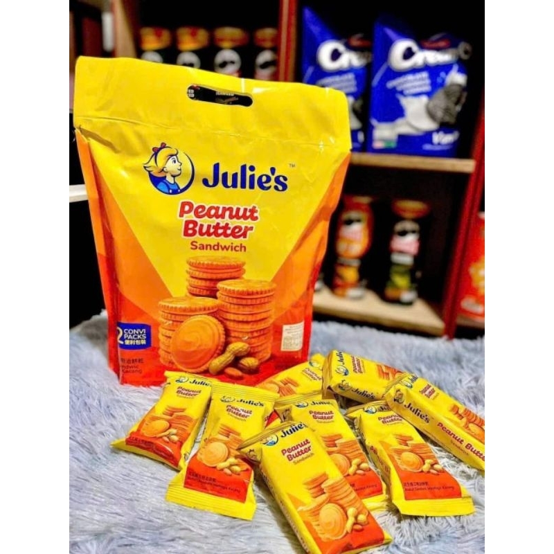 Bánh Quy Julie's Nhân Bơ Đậu Phộng 360G | Shopee Việt Nam
