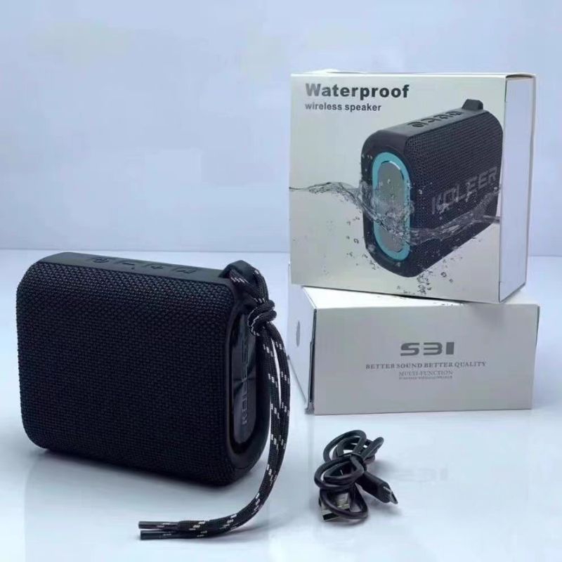 Loa Bluetooth 5.0 KOLEER S31 mini bass căng chống nước IPX7 diy - B01 | Shopee Việt Nam