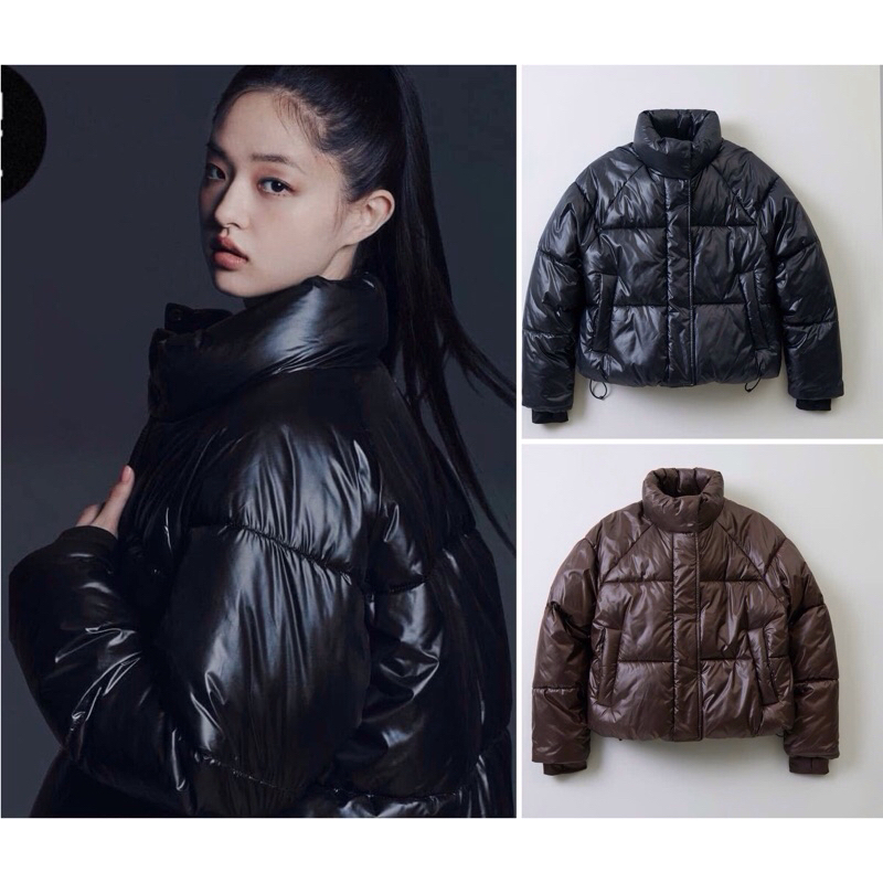 (AUTHENTIC 100%)Áo phao Glossy Padding Spao Korea | Shopee Việt Nam
