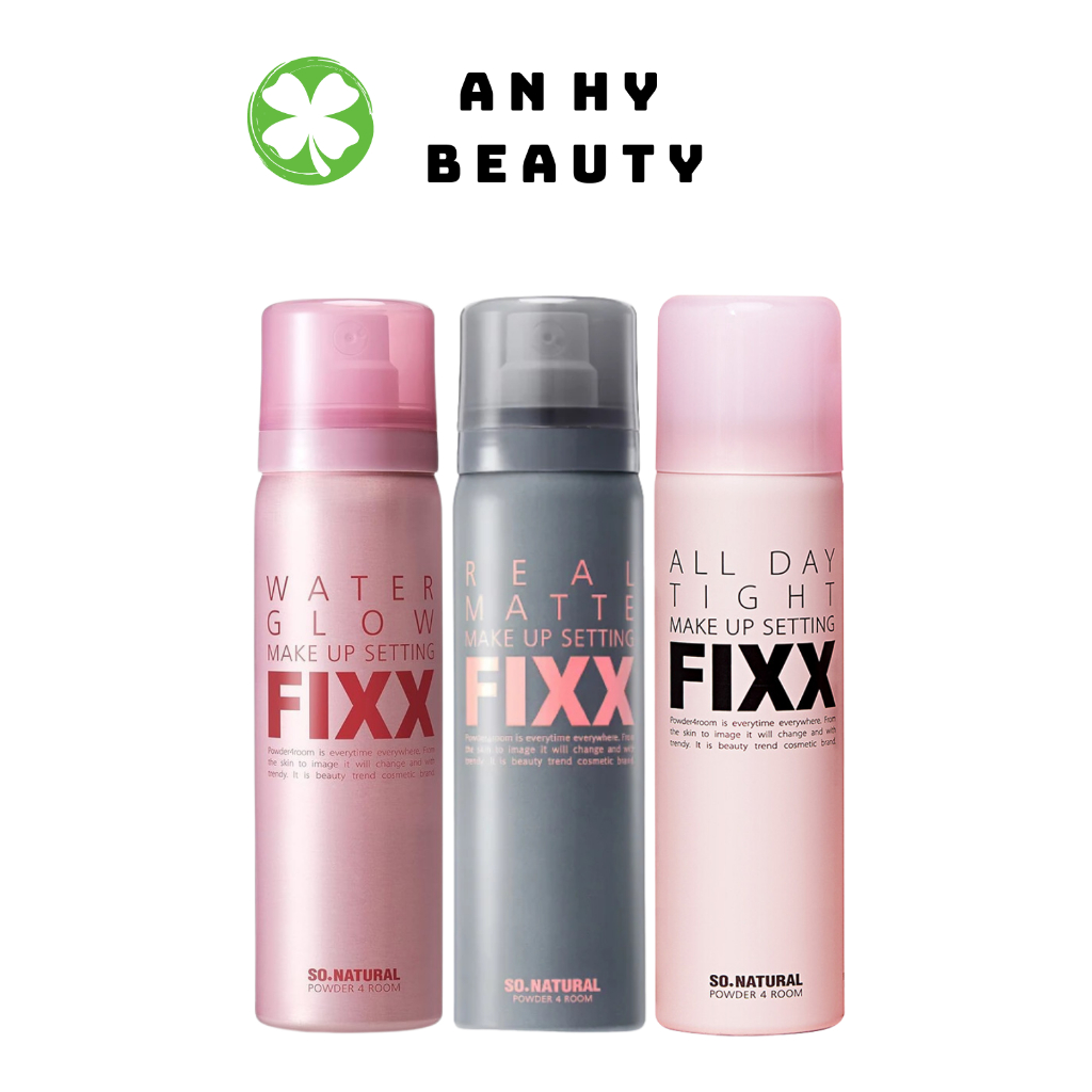 Xịt Khóa Nền Trang Điểm So Natural All Day Tight Make Up Setting Fixx 75ml | Shopee Việt Nam